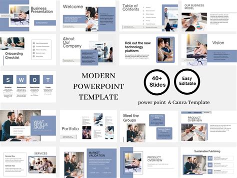 Professional Powerpoint Presentation Premium Template Clean Modern