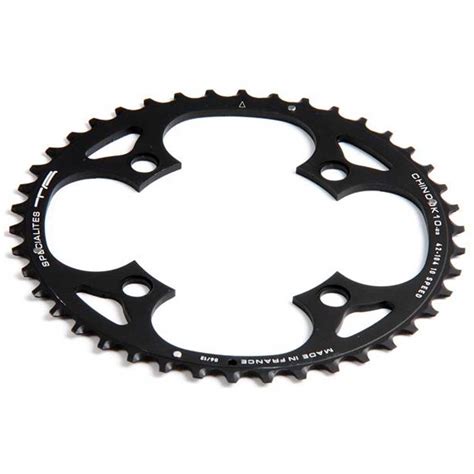 Specialites Ta 4b Exterior 104 Bcd Chainring Negro 46t