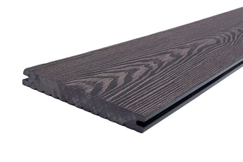 Палубная доска полнотелая из ДПК марки HOLZHOF Solid, 150*18 купить в ...