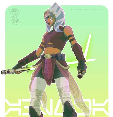 Padawan Ahsoka By Marlene Wassermann On Deviantart