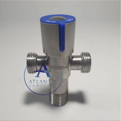 Jual Stop Kran Kloset Cabang Bahan Sus Kran Kloset Cabang Stainless Shopee Indonesia