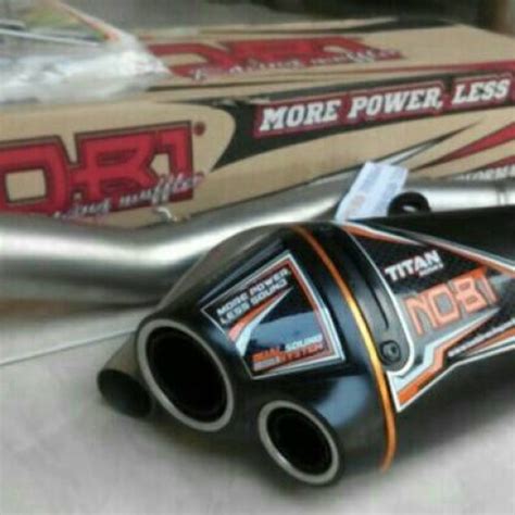 Jual Knalpot NOB1 Titan Series Honda Supra GTR 150 Jakarta Barat