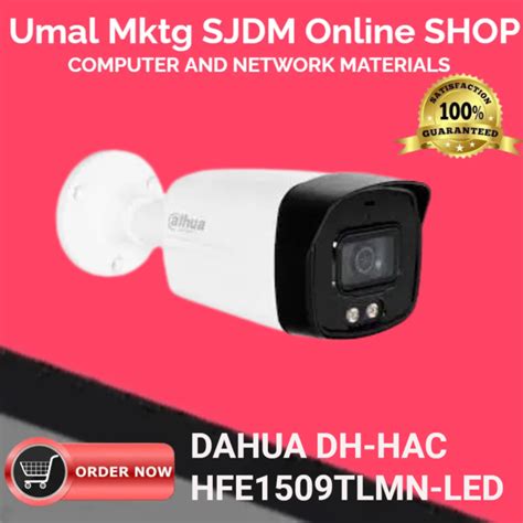 Dahua Full Color Bullet Camera Dh Hac Hfw1509tlmn Led 5mp Lazada Ph
