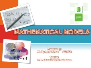 Mathematical Models PPT