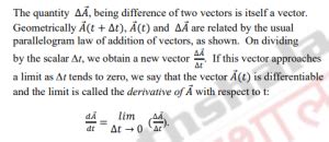 Vector Differentiation Mathematical Tools For Materials