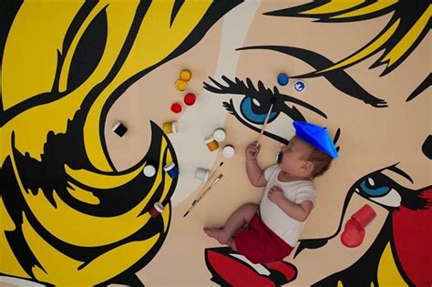 Баща прави приказни снимки на бебето си докато то спи Мама 24