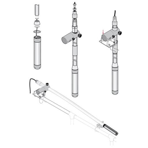 Pole Mount Kit For Ldo Sensor Stainless Steel Hach Uk