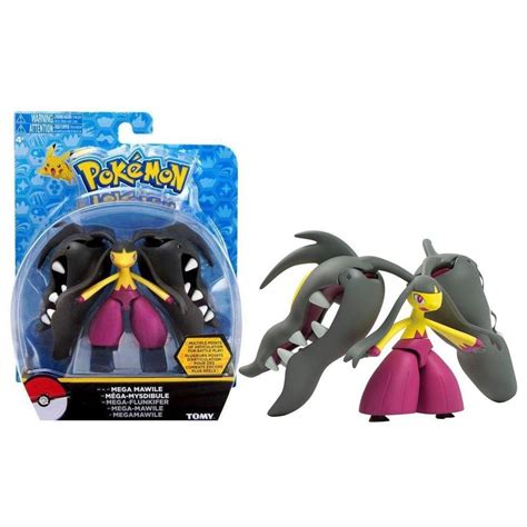 Boneco Pokemon Miniatura Mega Mawile Lendarios Figura De Ação Tomy