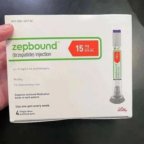 Eli Lilly Zepbound Tirzepatide Injection For Weight Loss At Rs 3450 In