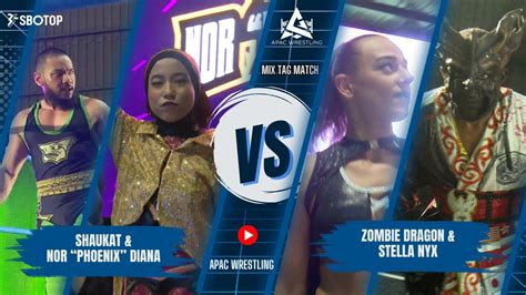 Apac Wrestling Nor Phoenix Diana And Shaukat Vs Stella Nyx And