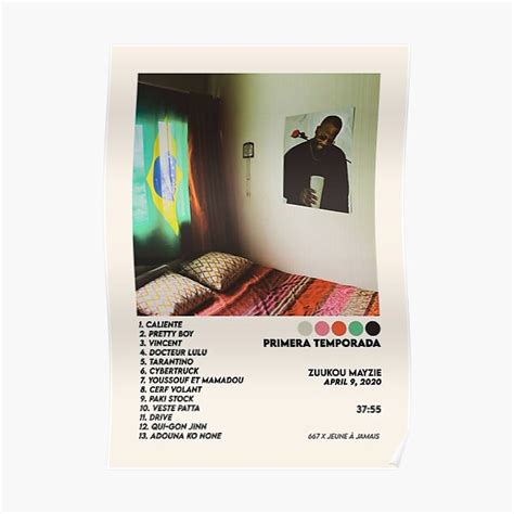 Primera Temporada Rap Fr Album Cover Zuukou Mayzie Poster For