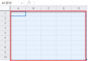 Print Gridlines On A Blank Empty Sheet In Excel Google Sheets