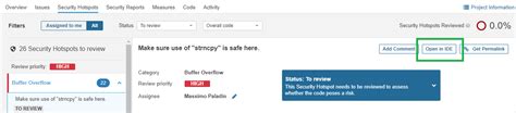 IntelliJ Sonarlint Security Hotspots SonarQube Server Community Build Sonar Community