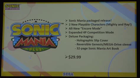 Sonic Mania Plus Announced Page 2 The Independent