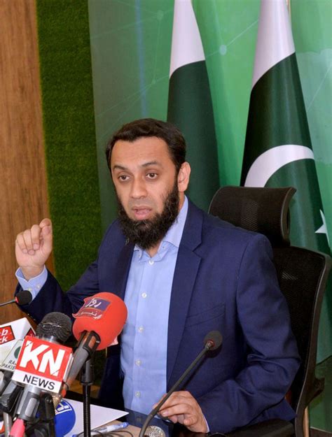 Special Assistant To The Prime Minister Atta Ullah Tarar Addressing A