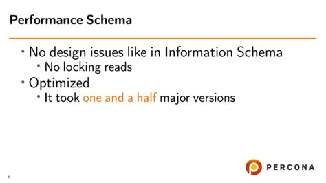 MySQL Performance Schema In 20 Minutes PPT