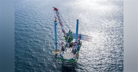 Seamade Wind Turbines Installed Offshore Belgium Offshore