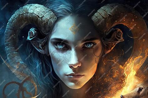 Premium Photo Backdrop Of Sacred Zodiac Aries Symbols Astrology