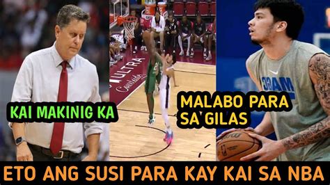 MAY INAMIN SI COACH TIM CONE PARA KAY KAI SOTTO FIBA WORLD CUP DAW ANG