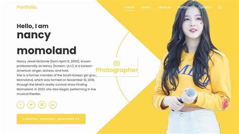 cool responsive portfolio using html css 😎