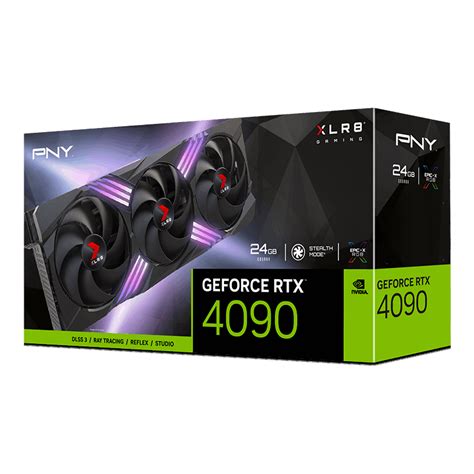 Geforce Rtx 4090 24gb Xlr8 Verto Epic X Rgb Triple Fan