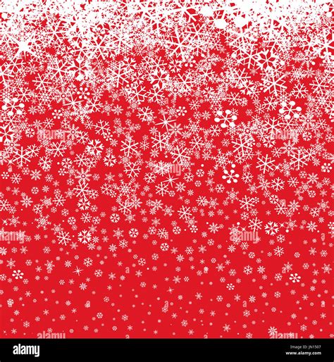 Snow Background Snowflakes Seamless Pattern Winter Snowy Seamless