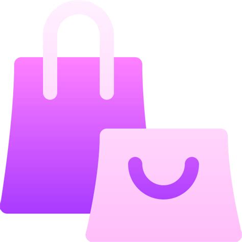 Shopping Bag Basic Gradient Gradient Icon