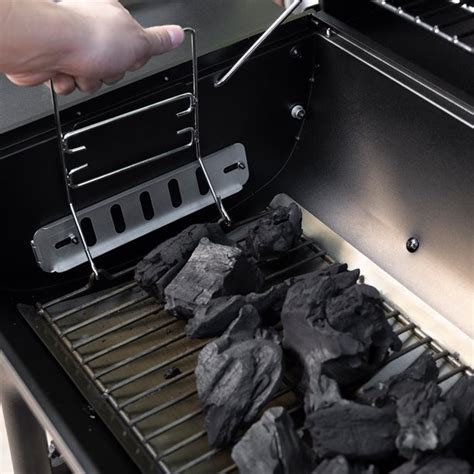 Nexgrill 29″ Barrel Charcoal Grill With Side Shelf The Market Depot