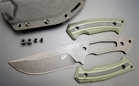 Amazon Eafengrow EF134 Fixed Blade Knife DC53 Steel Blade Two
