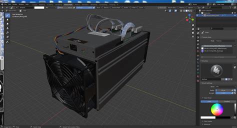 bitcoin mining asic 3d model 49 3ds blend c4d fbx max ma lxo