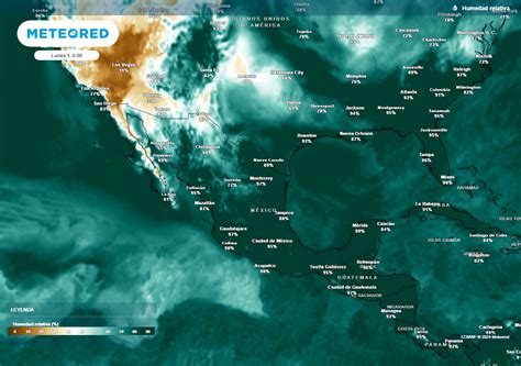 El tiempo en México este fin de semana más lluvias benéficas siendo