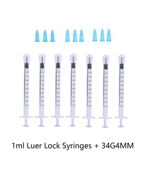 1ml 34g4mm 32g 30g29g 26g25g23g21g