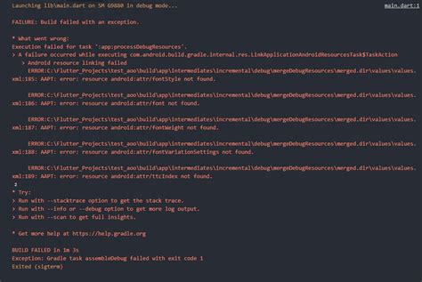 Dart Flutter Project Wont Start Stack Overflow