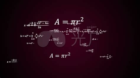 物理和数学公式解方程式算术数据算法分析定 3840x2160 高清视频素材下载 编号 7262781 影视包装 光厂 Vj师网