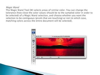 Getting Started Photoshop PPT