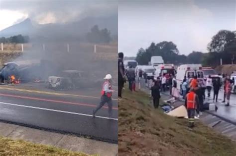 Fatal Accidente En La Puebla Orizaba Deja 5 Fallecidos
