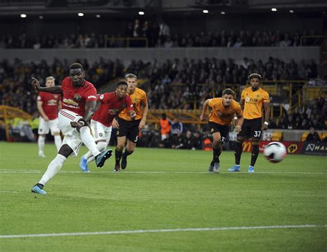 Premier League Pogba Misses Penalty As Wolves Deny Manchester United