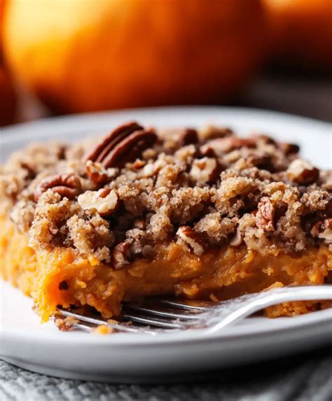 The Best Sweet Potato Casserole With Butter Pecan Crumble Topping