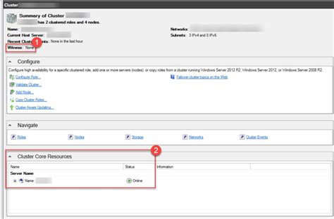 【windows Server 2012 R2】 Quorum The Cluster Resource Could Not Be