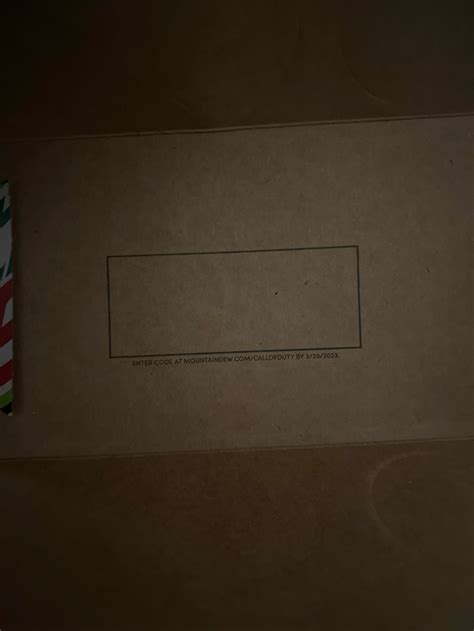 Anyone Know Where The Mw2 Code Is On 12 Packs Rmountaindew