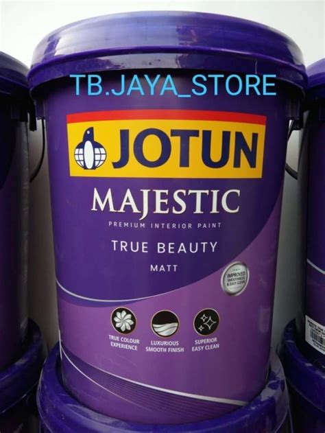 Promo Jotun Majestic True Beauty Matt 20l Cat Tembok Morning Fog 9918