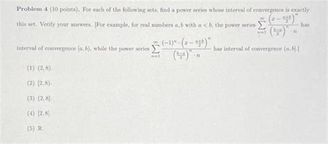 Solved Problem 4 10 Points For Each Of The Following