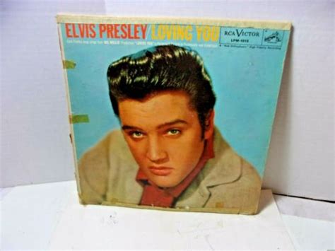 Elvis Loving You Lp From 1957 Vinyl Record Ebay