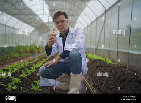 Agronomist Farmer Quality Inspector Holding Are Collecting Data In