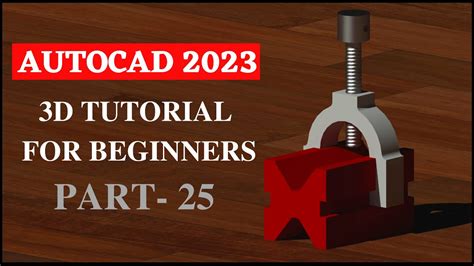 AutoCAD 2023 3D Tutorial For Beginners AutoCAD Bangla Tutorial
