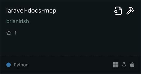 Laravel 12 Docs MCP Server Glama