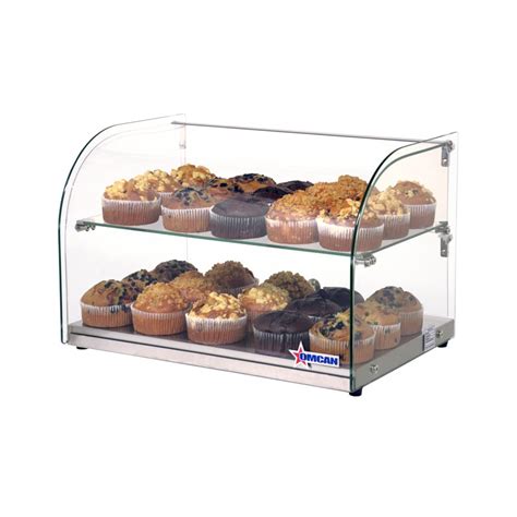 Omcan Dry Display Case Countertop Curved 44372 ☑️ Canada Food Equipment