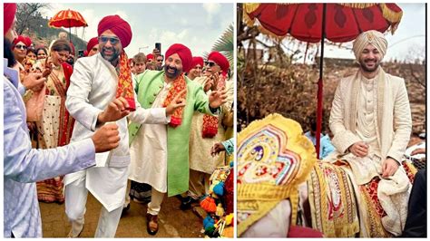 Abhay Deol Dances With Cousins Sunny Bobby In Karan Deols Baaraat