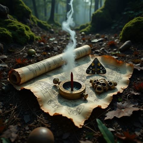 Free Occult Compass Ritual Image Download At Stockcake