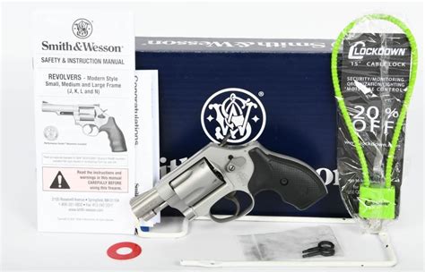 Brand New Smith And Wesson 637 2 Revolver 38 P